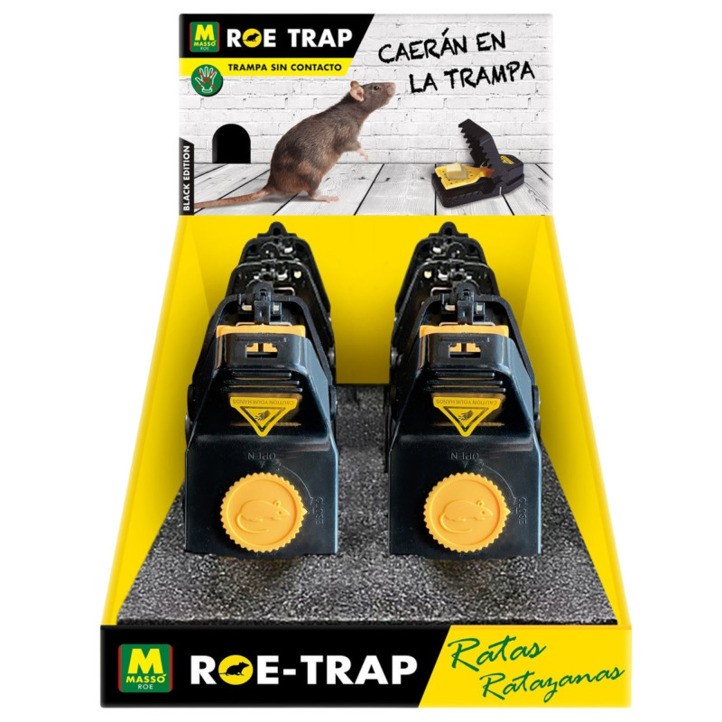Ratonera Roe-Trap Grande Expositor 6 uds